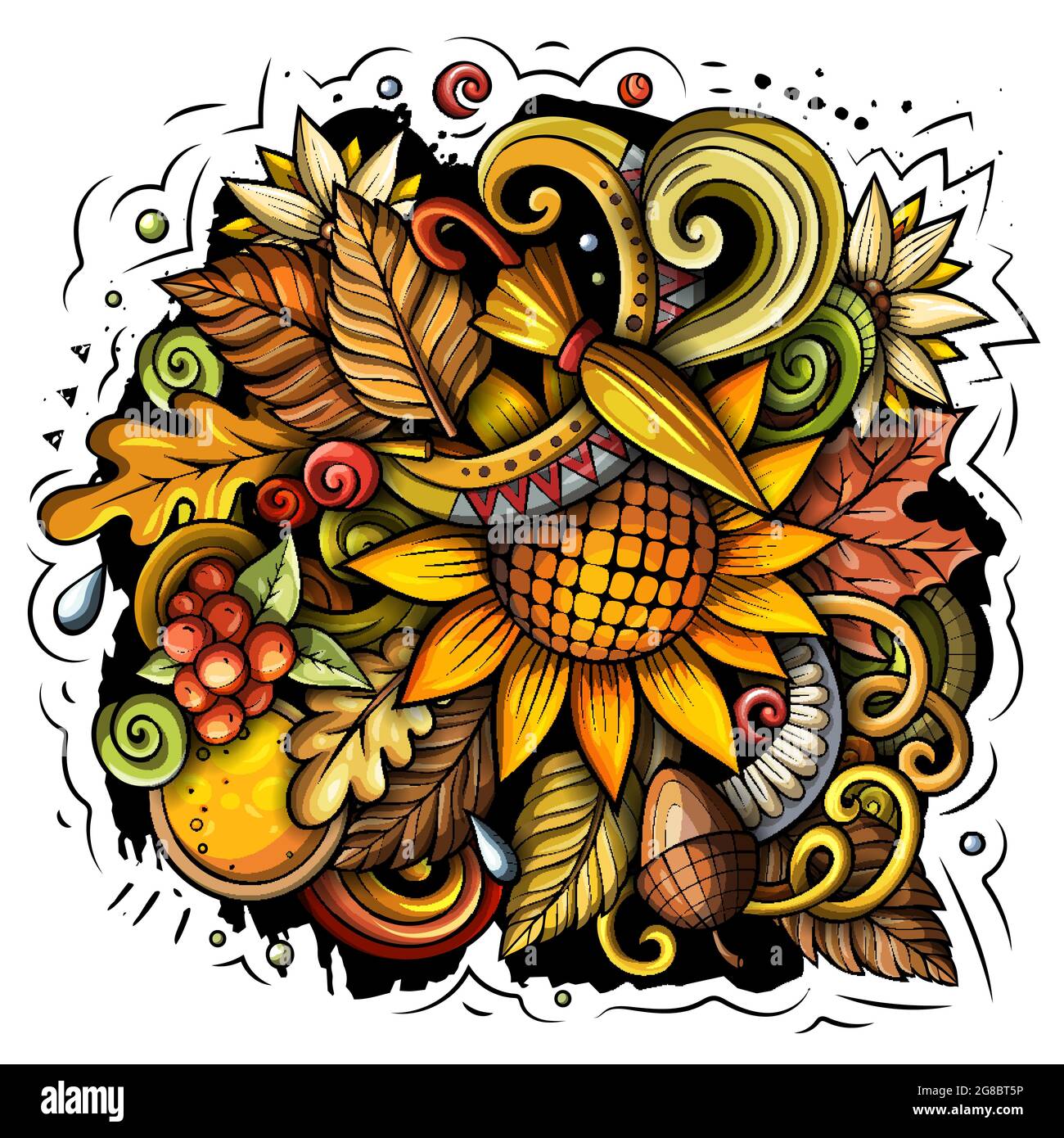 Valley landscape colors Stock Vector Images - Alamy