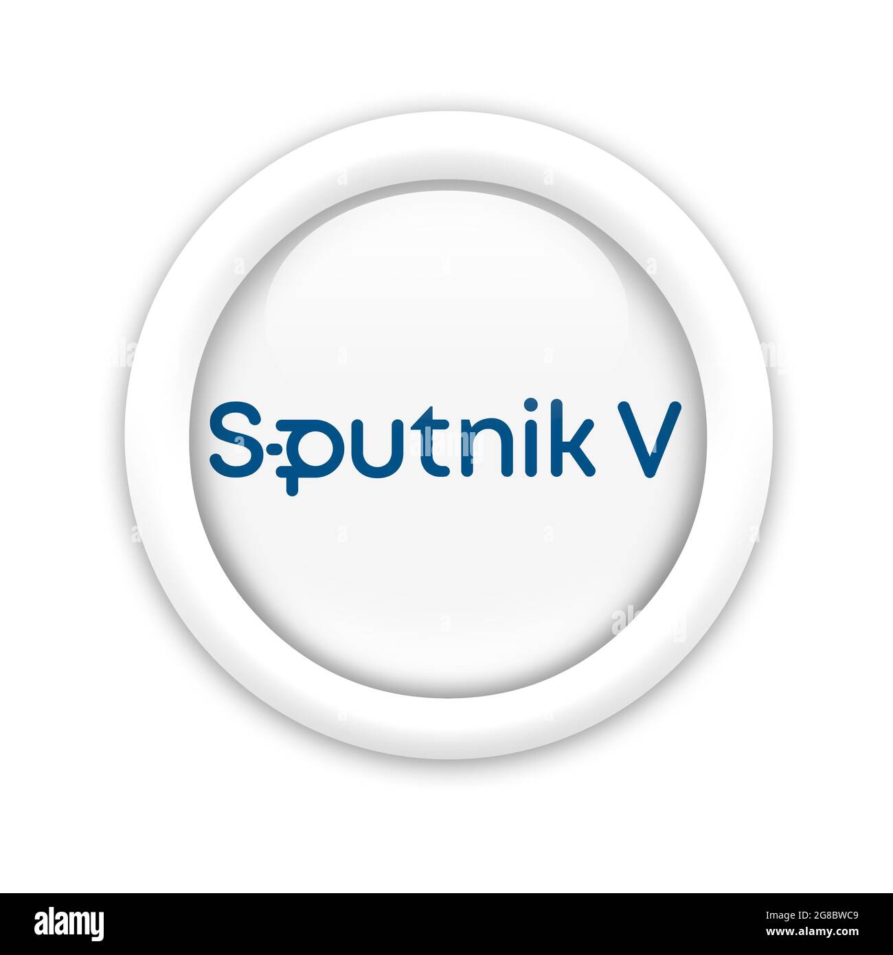 Sputnik V logo Stock Photo - Alamy