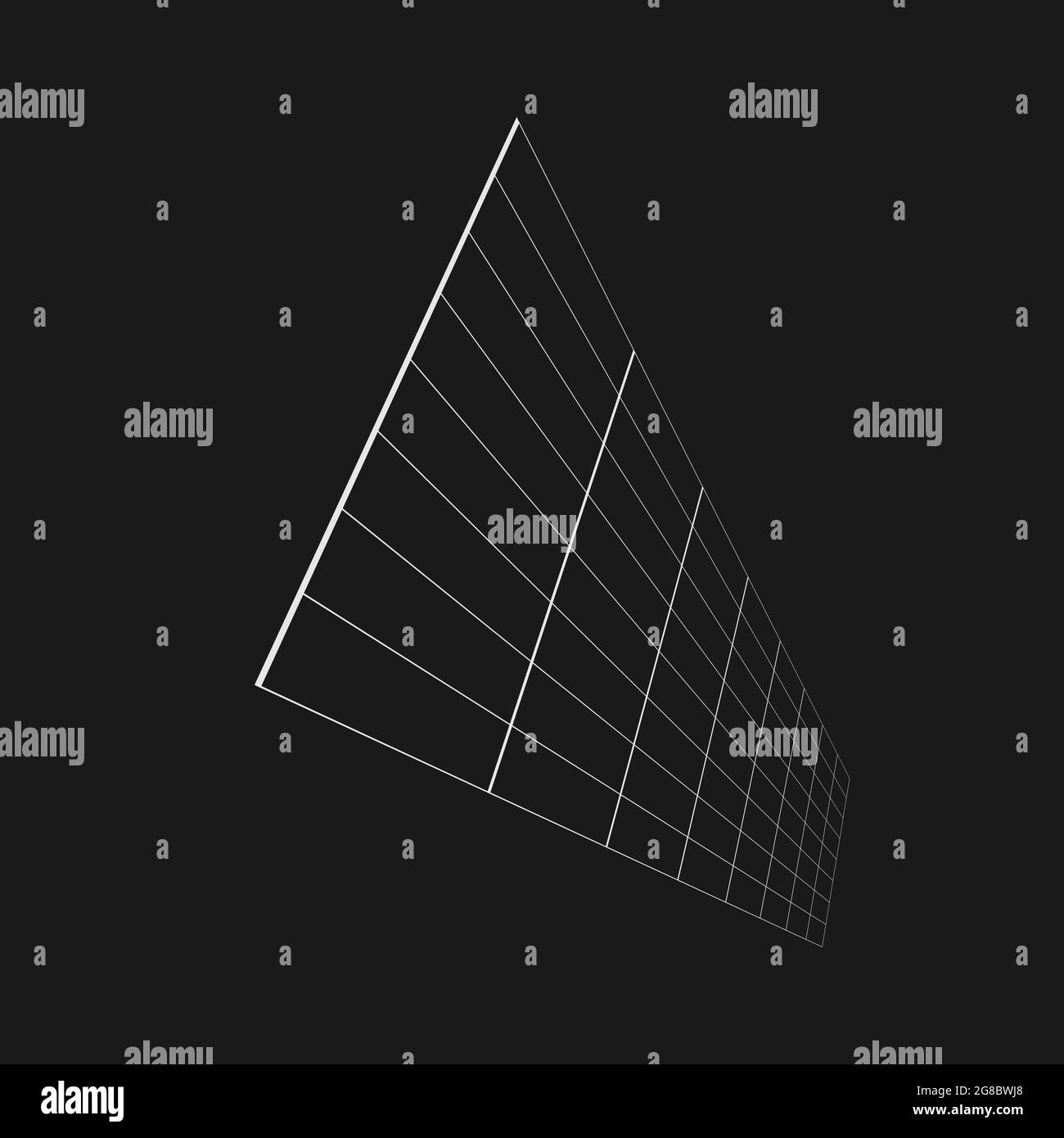 Retrofuturistic perspective elongated grid at an angle. Cyber design ...