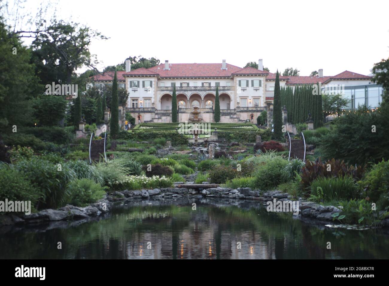 TULSA, UNITED STATES - Jun 25, 2021: The Philbrook Museum of Art is set ...