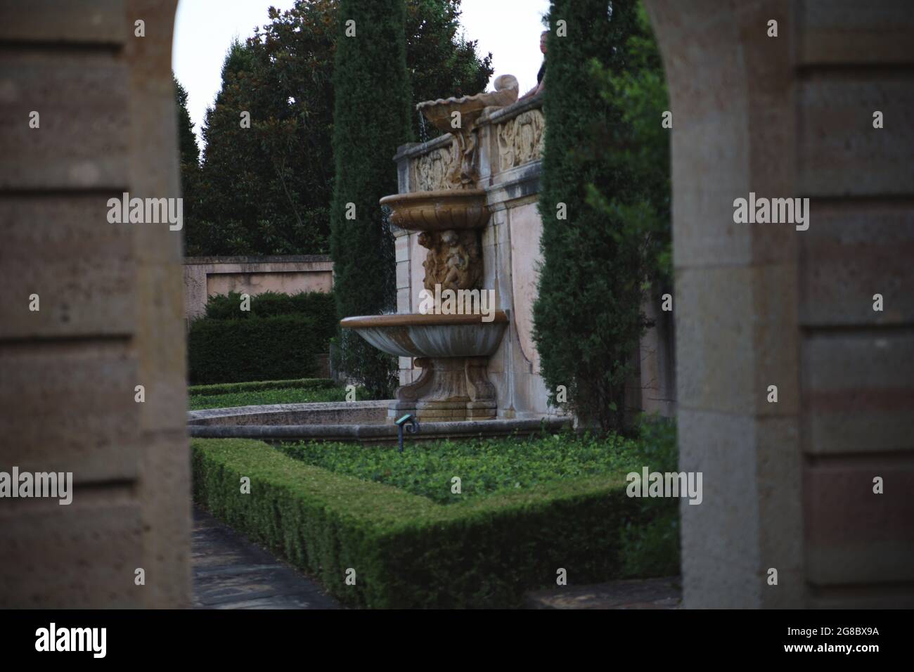 TULSA, UNITED STATES - Jun 25, 2021: The Philbrook Museum of Art is set ...
