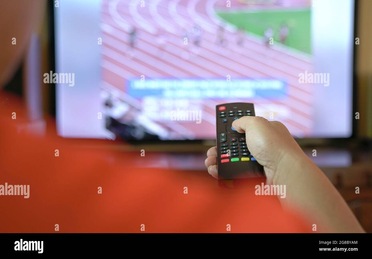 Sports field technology hi-res stock photography and images - Alamy