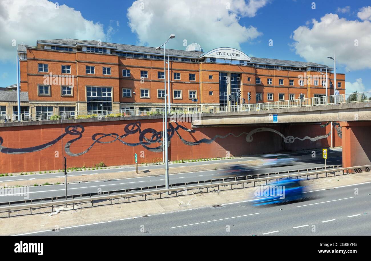 Stoke-on-Trent City Council offices, Stoke-on-Trent, Staffordshire ...