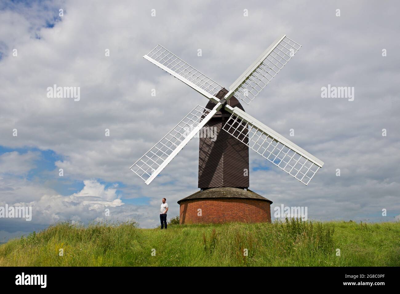 17th century english windmill hi-res stock photography and images - Alamy