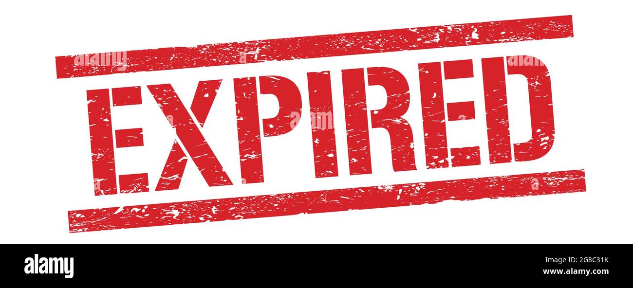 Expired stamp Cut Out Stock Images & Pictures - Alamy