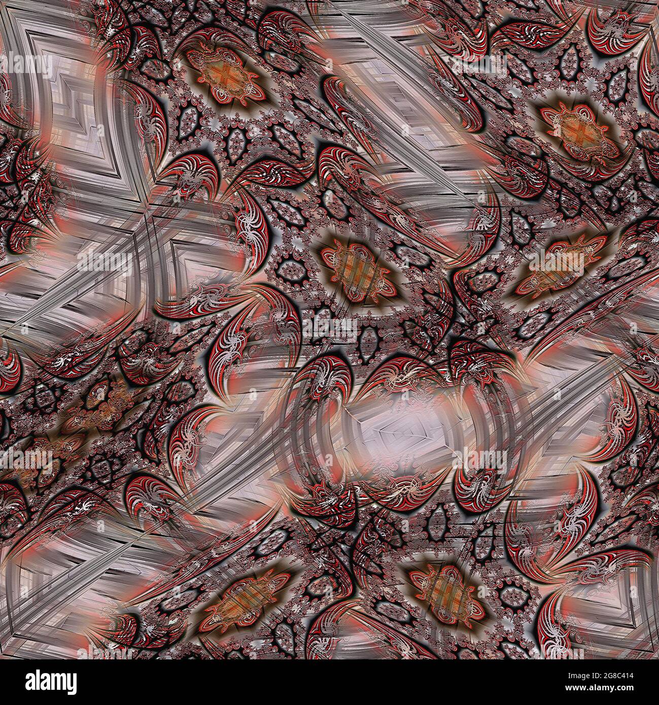 Digital Abstract Pattern and colourful background Stock Photo - Alamy