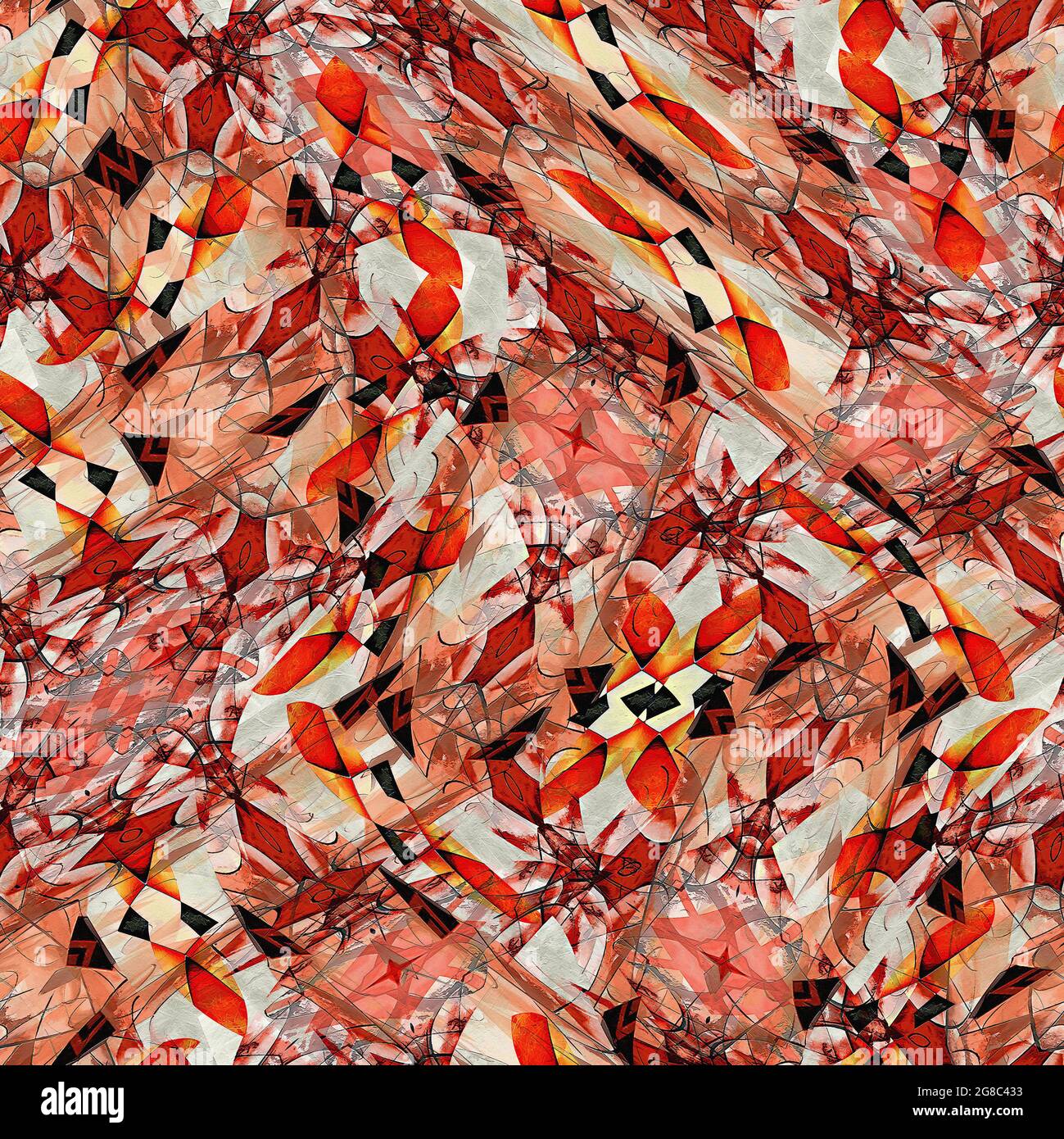 Digital Abstract Pattern and colourful background Stock Photo - Alamy