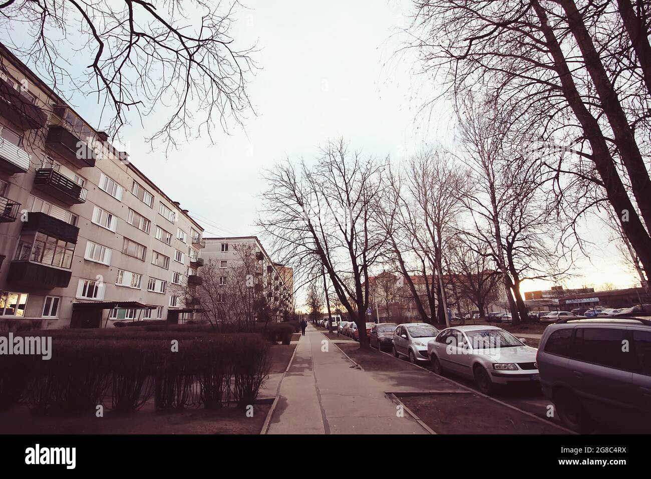 The street without people hi-res stock photography and images - Alamy