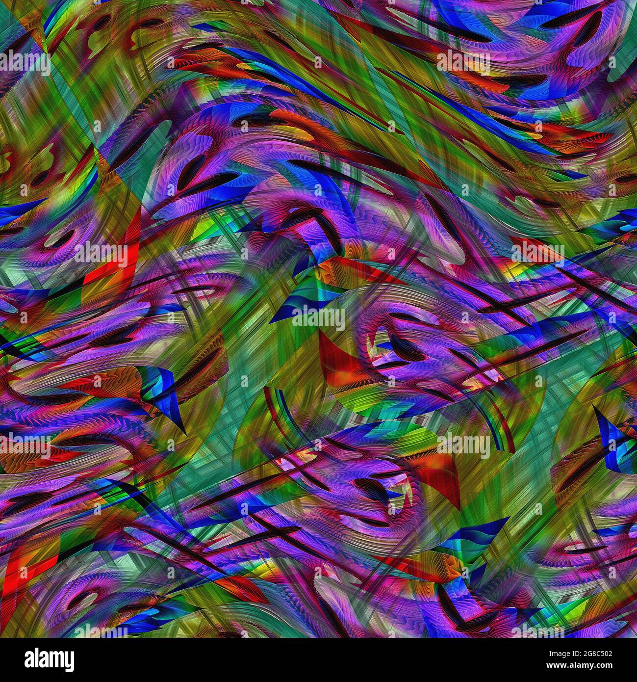 Digital Abstract Pattern and colourful background Stock Photo - Alamy