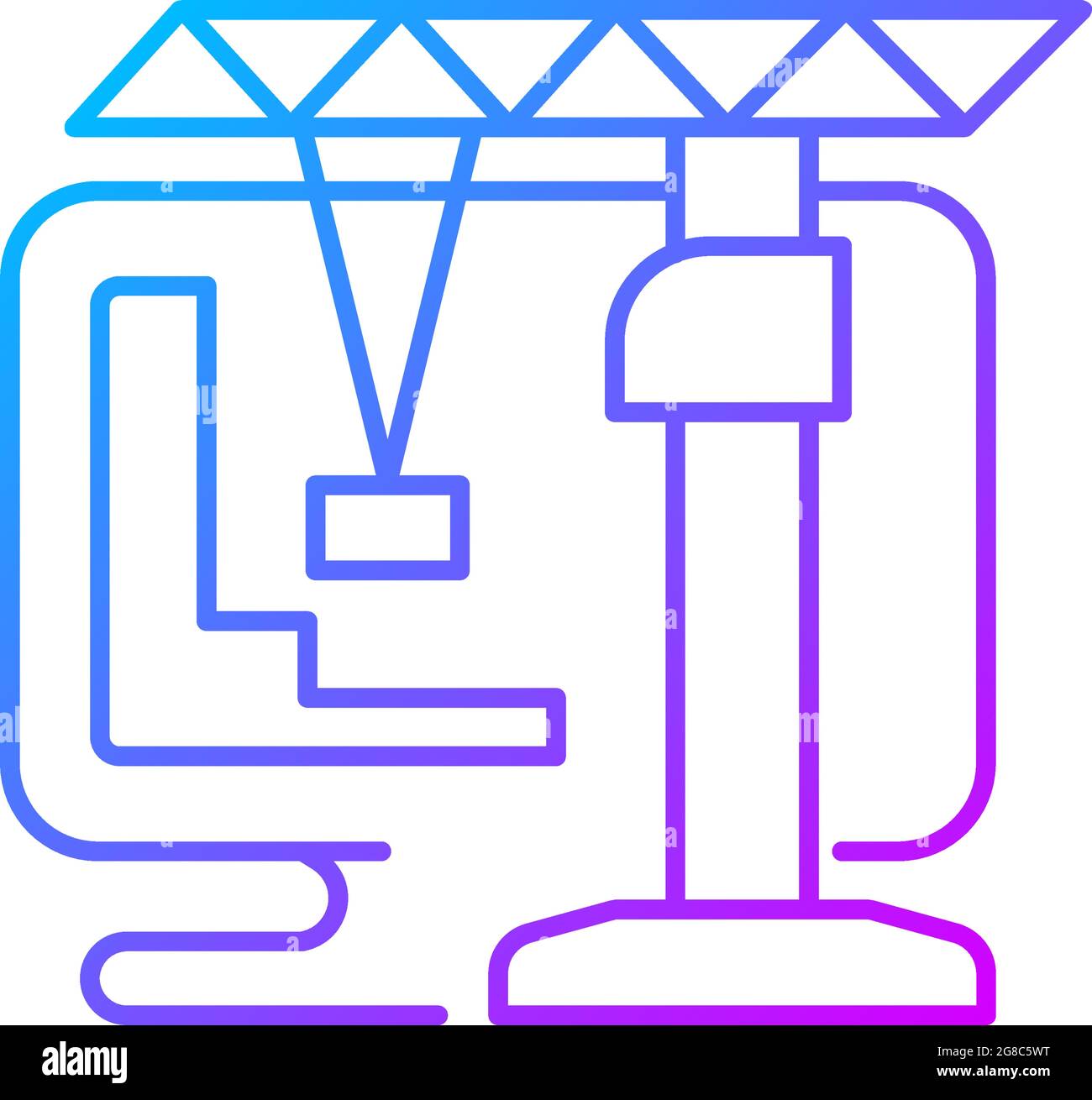 Construction simulator Cut Out Stock Images & Pictures - Alamy