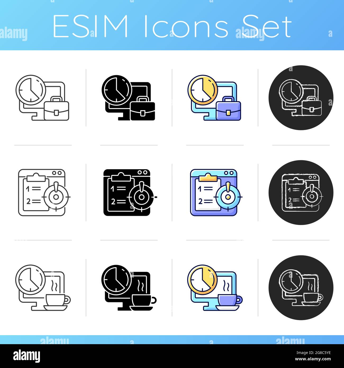 Work hour tracker hi-res stock photography and images - Alamy