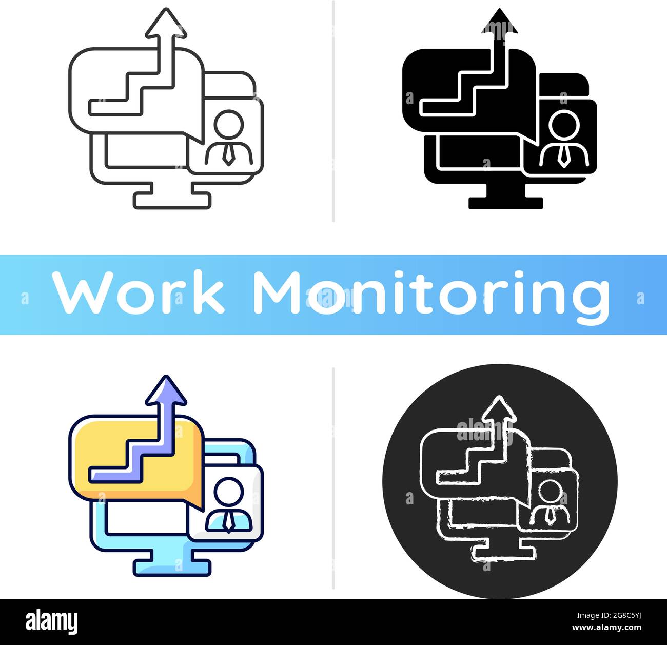 Virtual coaching Stock Vector Images - Alamy