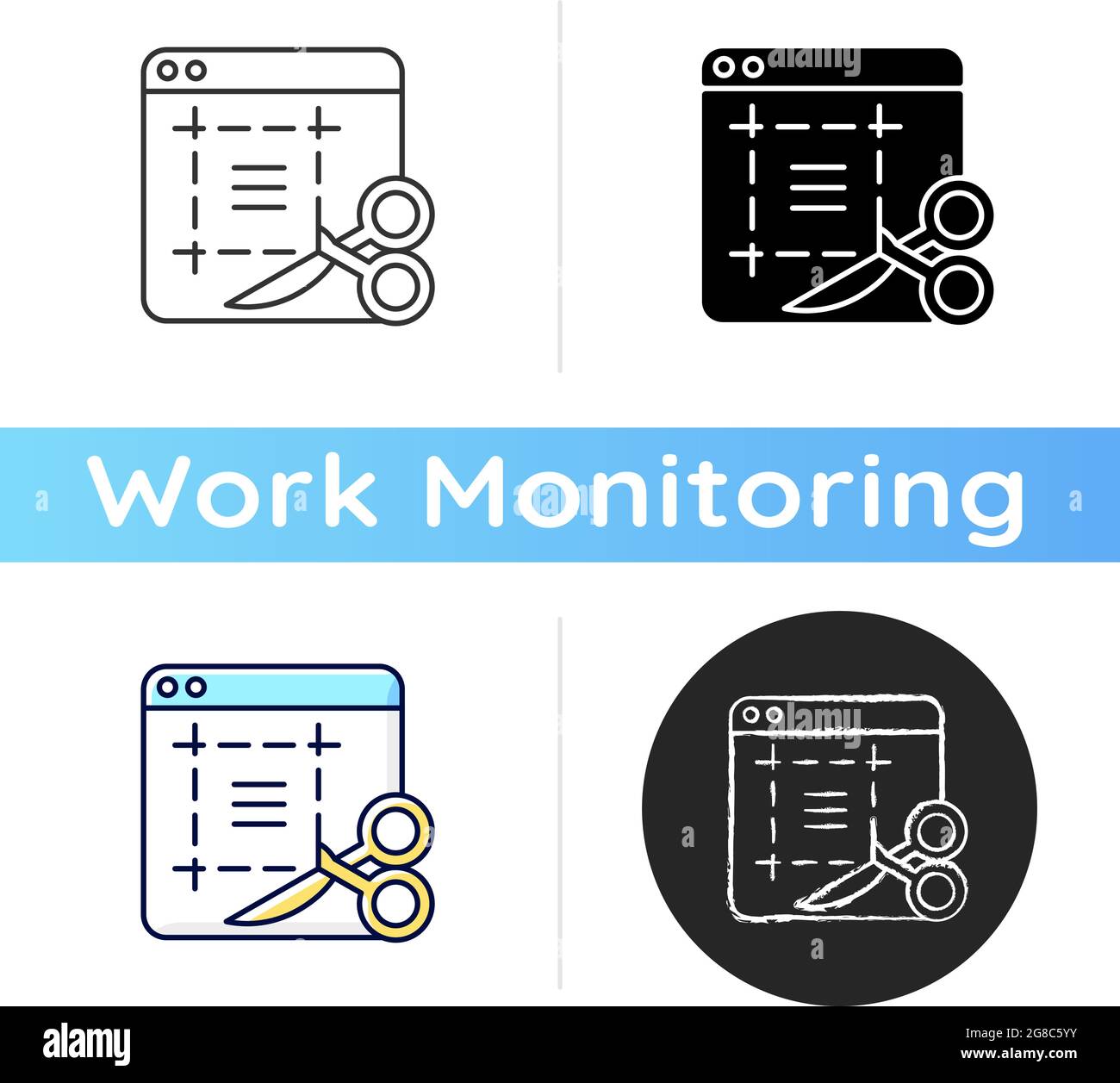 Screen sampling icon Stock Vector Image & Art - Alamy