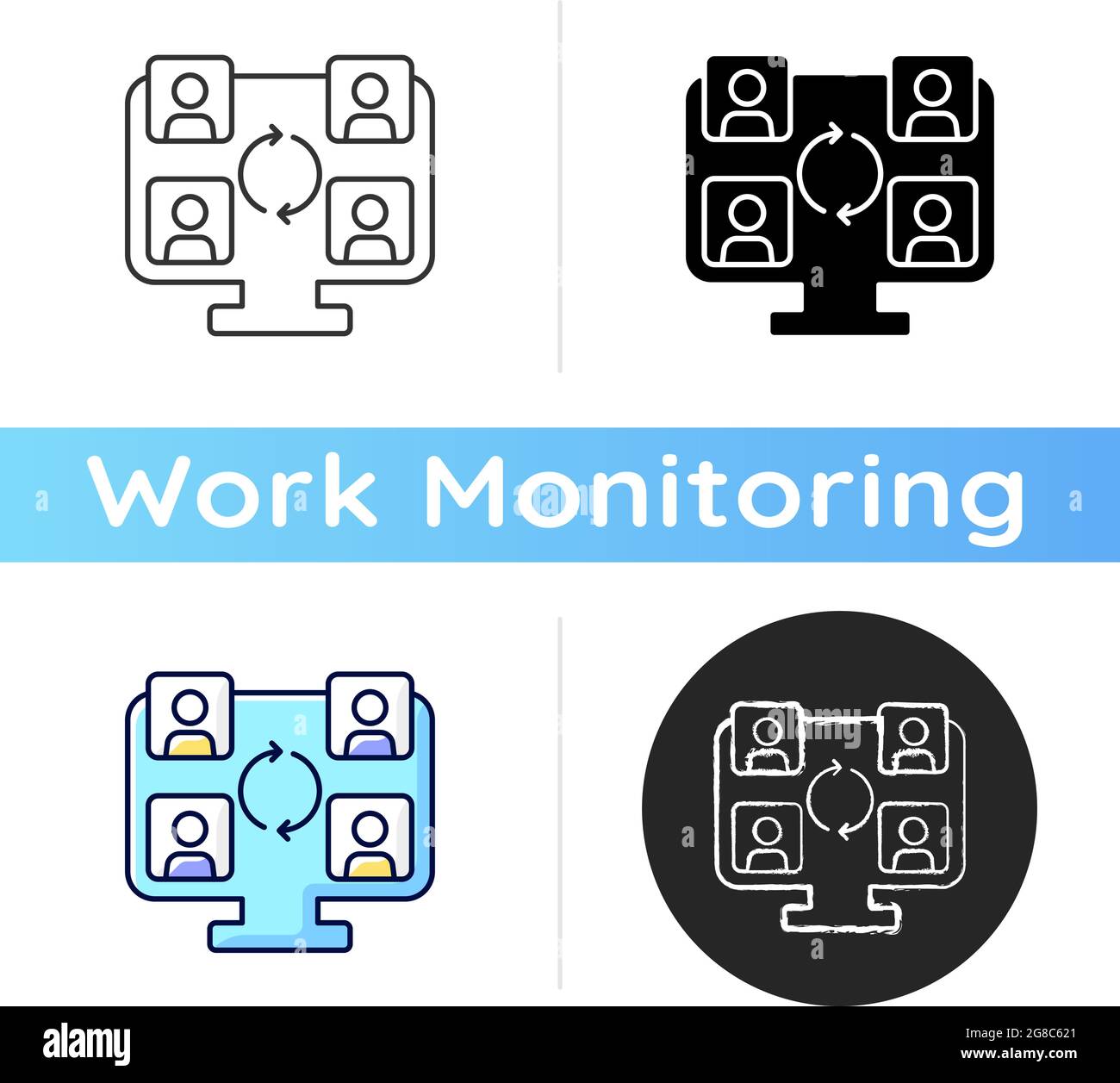 Collaboration online tools icon Stock Vector Image & Art - Alamy