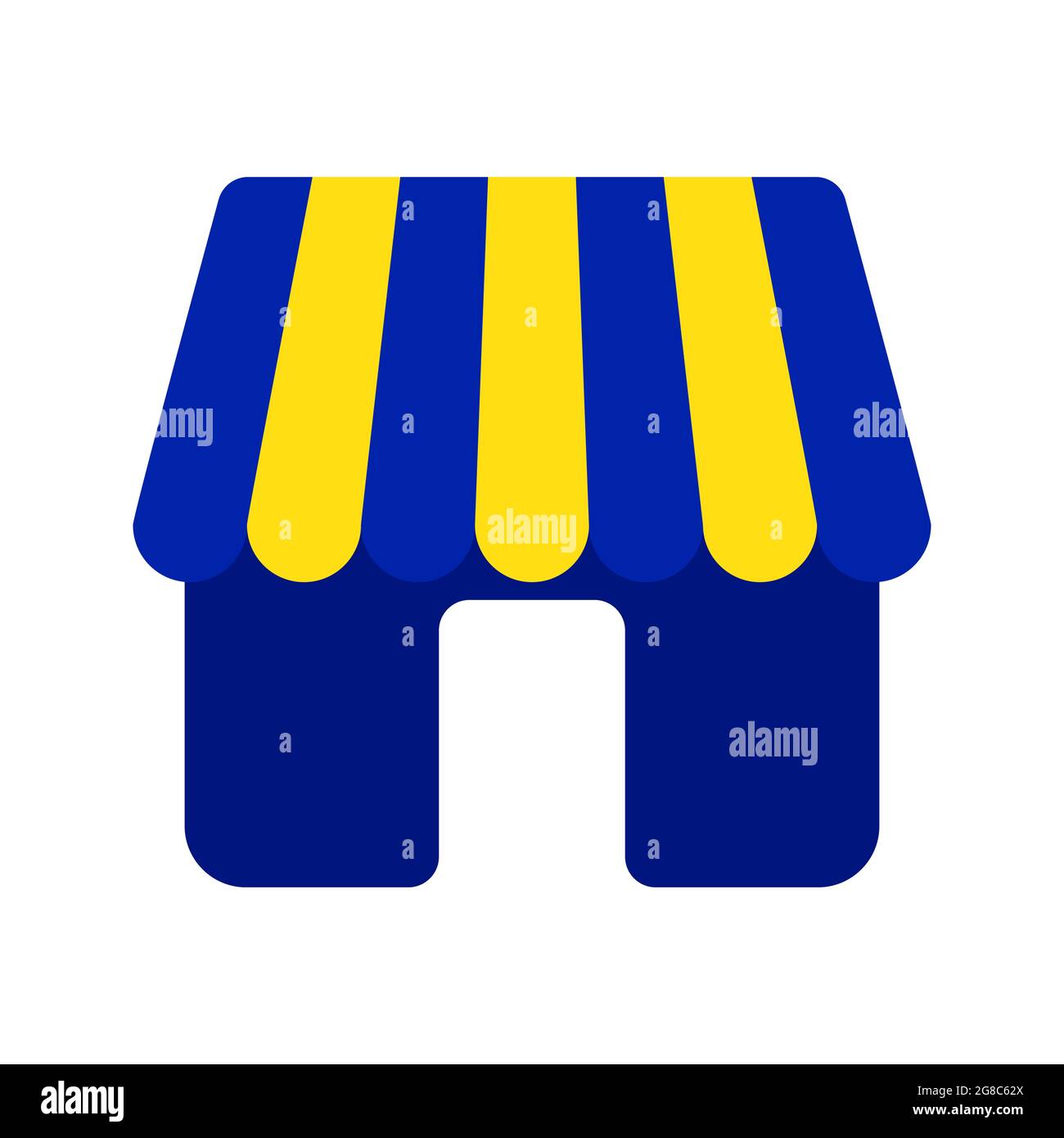 Yellow coloured door Stock Vector Images - Alamy