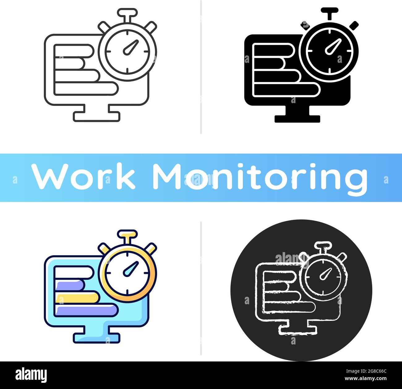 Employee time tracker hi-res stock photography and images - Alamy