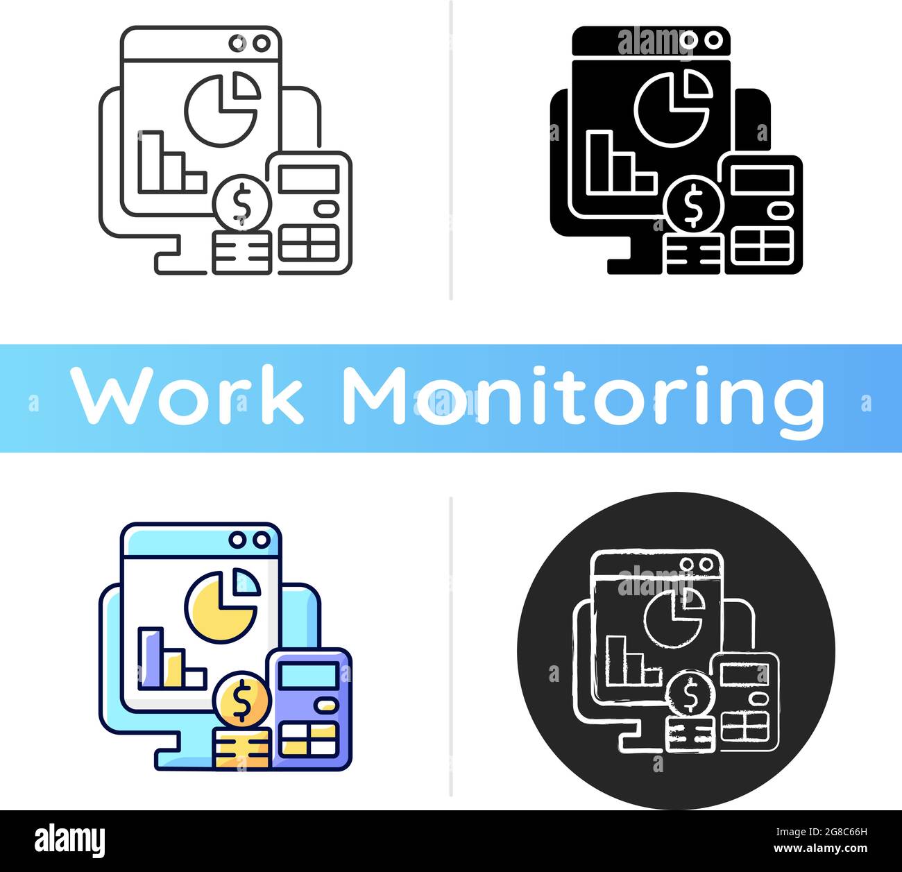 Cost management icon Stock Vector Image & Art - Alamy