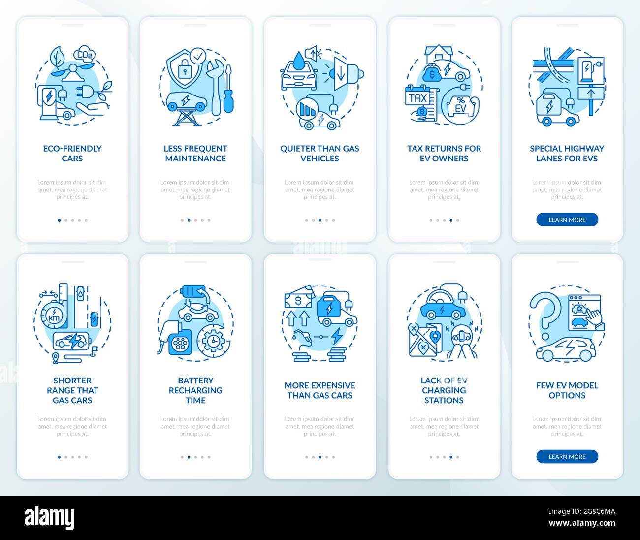 Phone screen eco website Stock Vector Images - Alamy