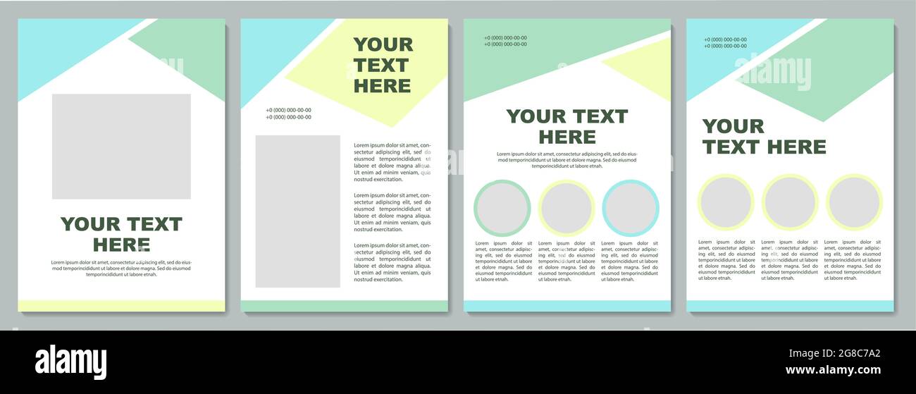 Business statistic brochure template Stock Vector Image & Art - Alamy