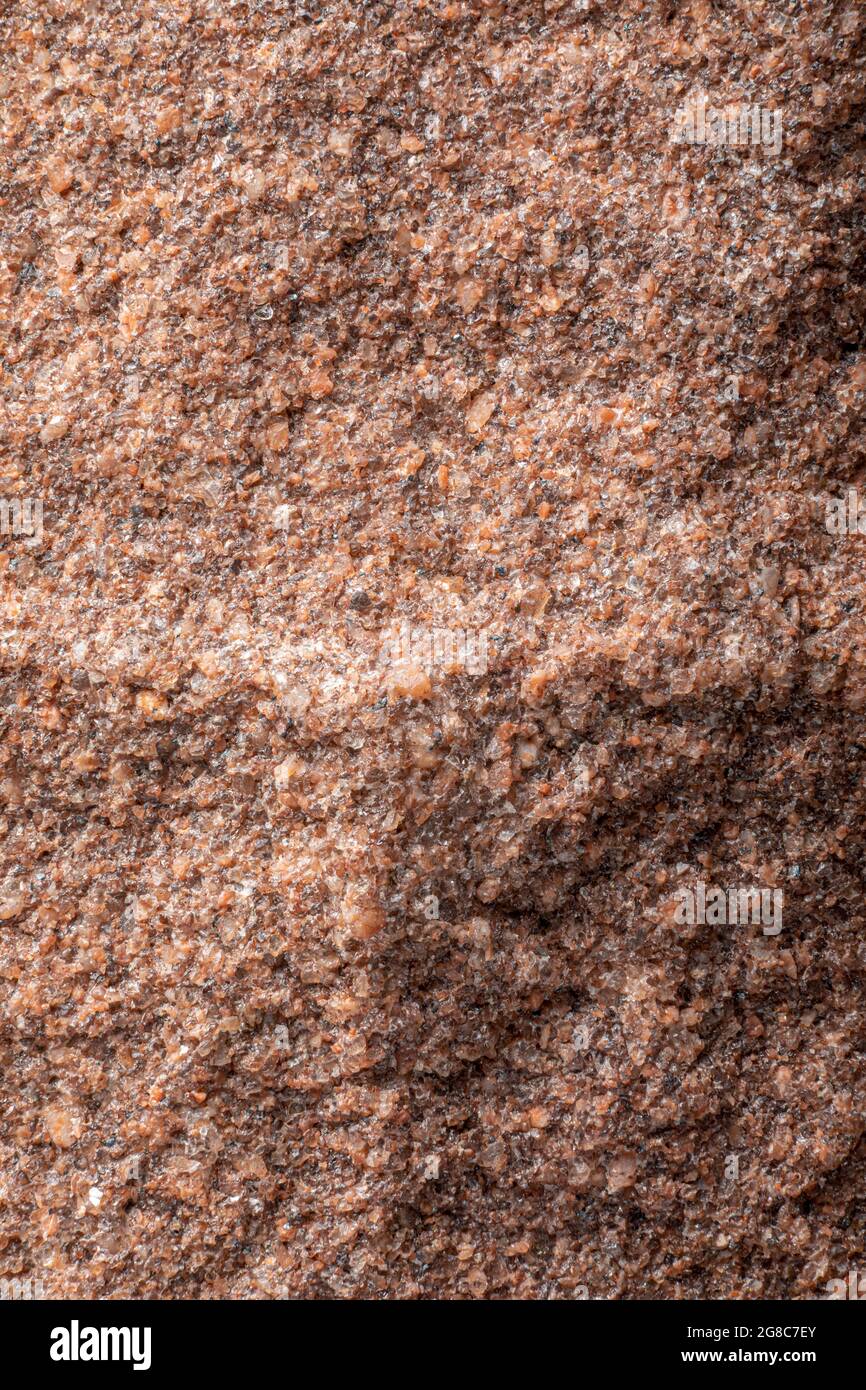 Mineral quartzite. A structure of a rock on fracture close-up Stock ...