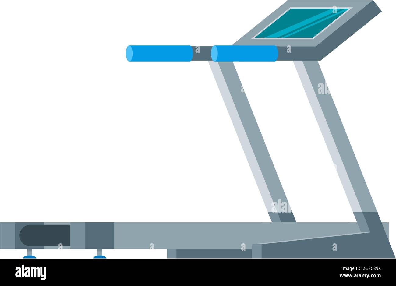 Treadmill cartoon icon hi-res stock photography and images - Alamy