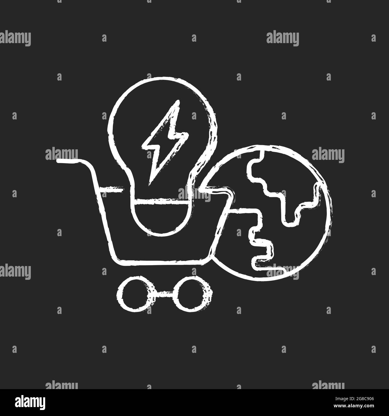 Supply demand chalkboard hi-res stock photography and images - Alamy