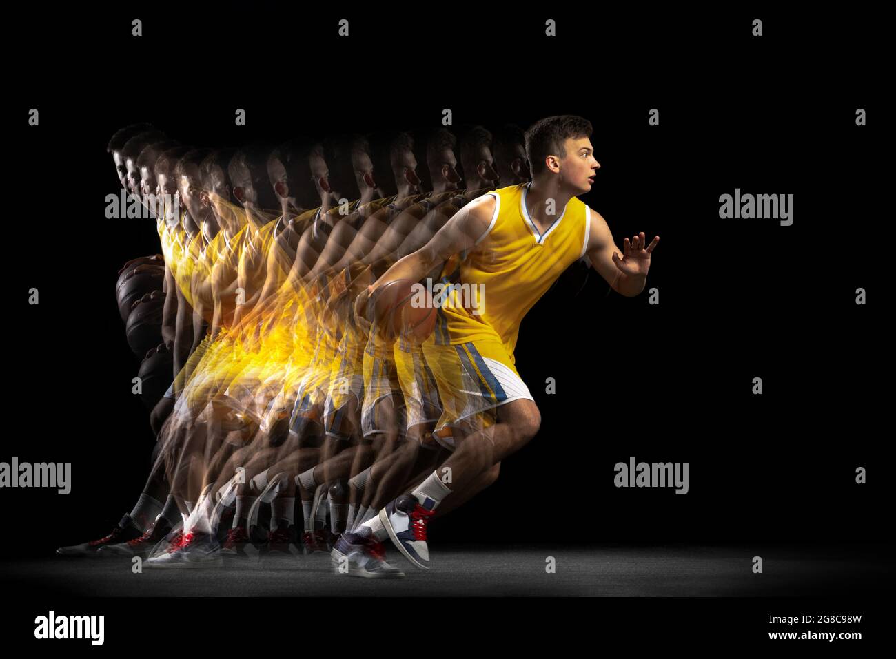 Stroboscopic sport hi-res stock photography and images - Alamy