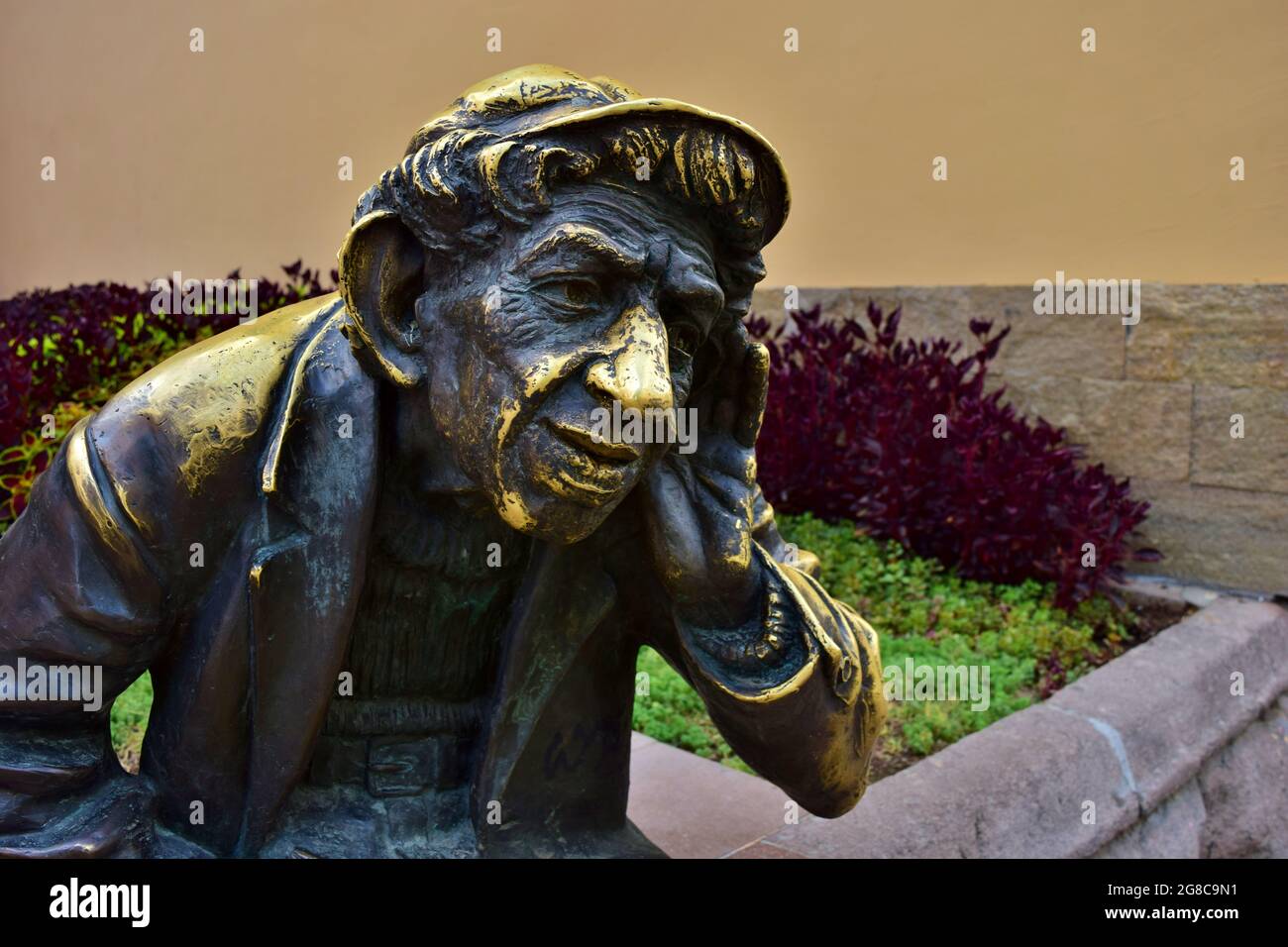 PLOVDIV, BULGARIA - Aug 13, 2015: The statue is known as 'Milyo the ...