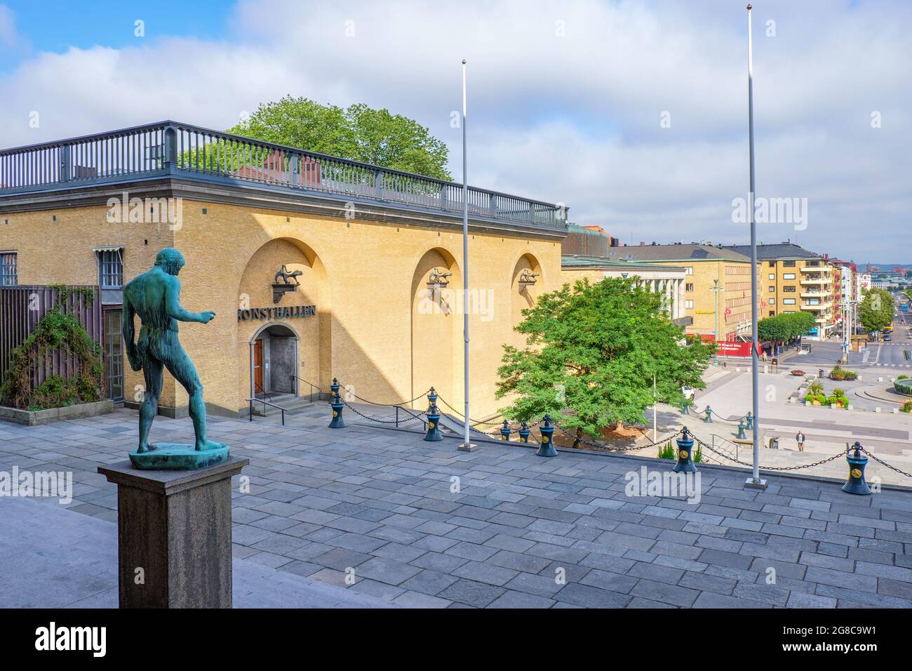 Cityscape view at Gothenburg from Götaplatsen Stock Photo - Alamy