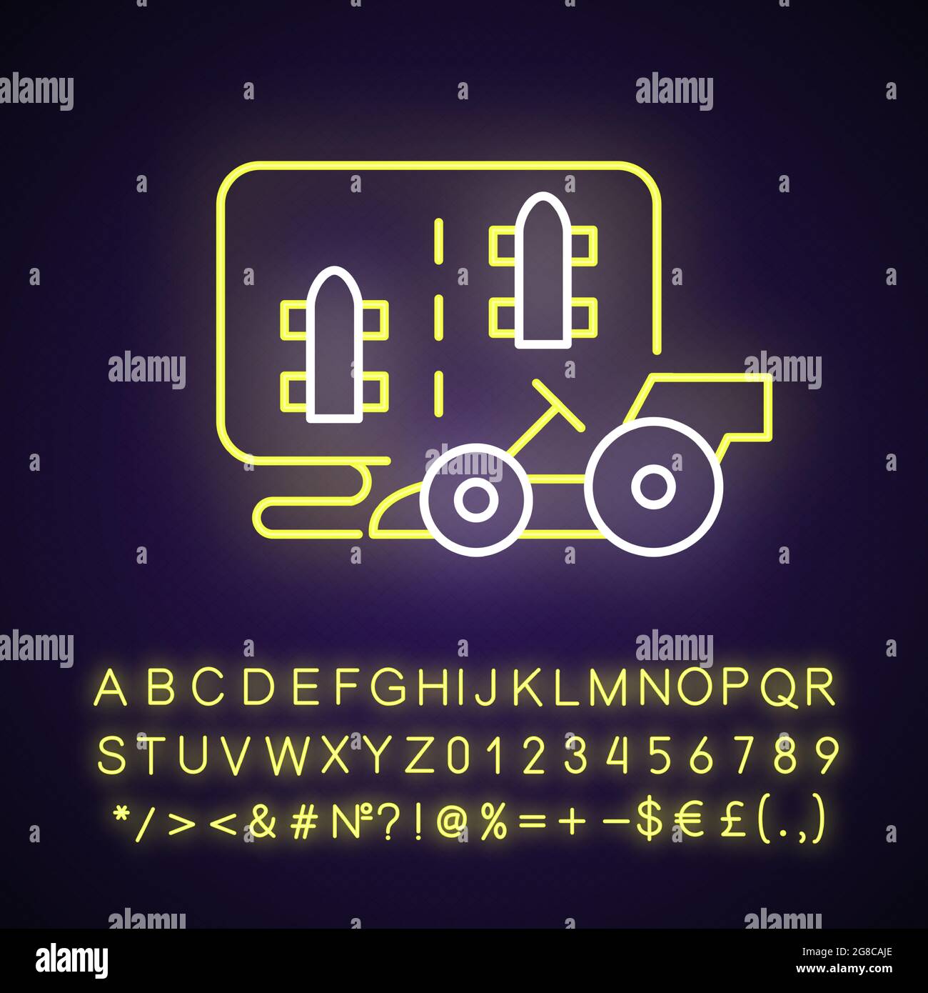 Racing game neon light icon Stock Vector Image & Art - Alamy