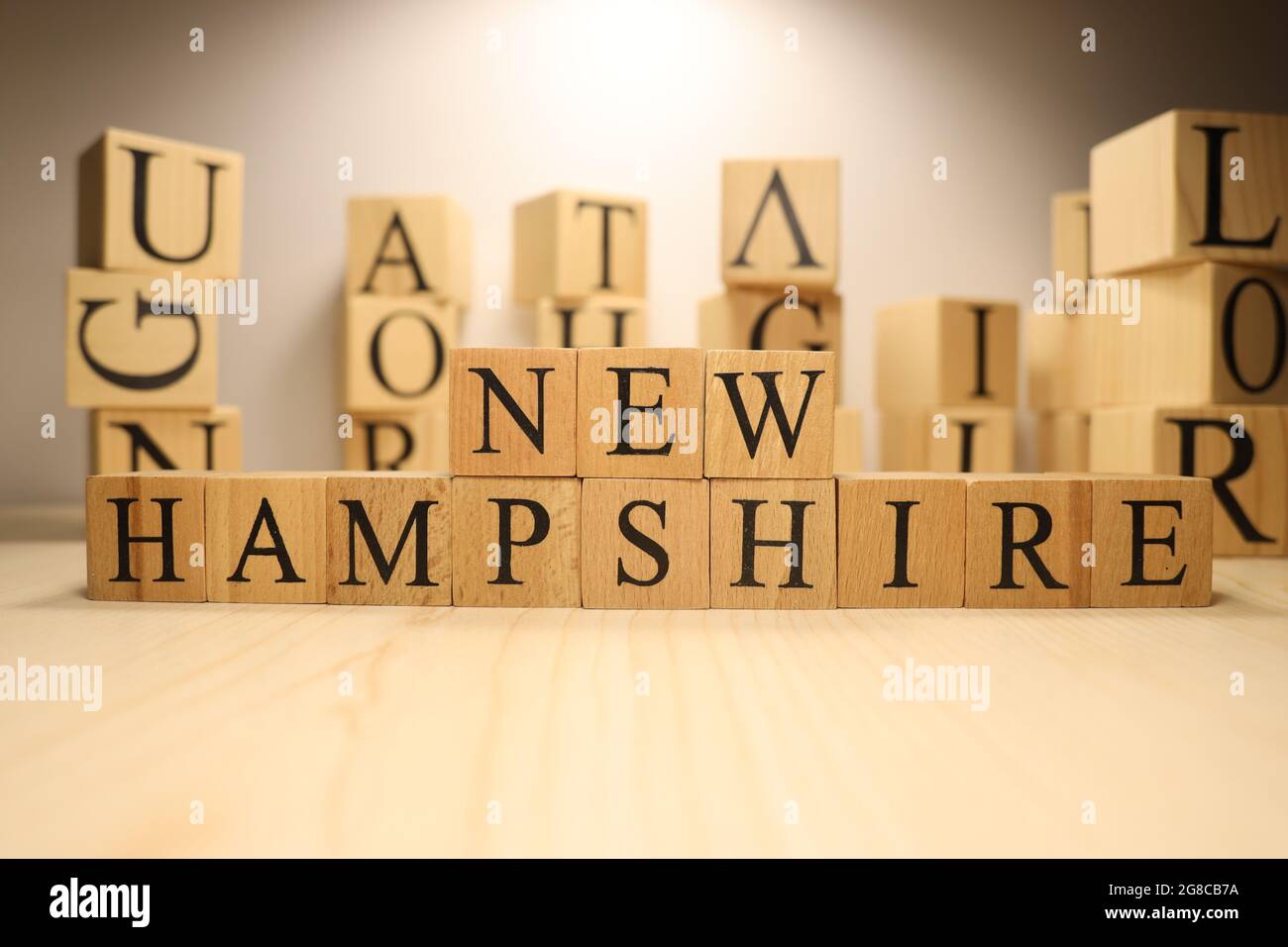 Welcome to New Hampshire Sign Stock Photo - Alamy