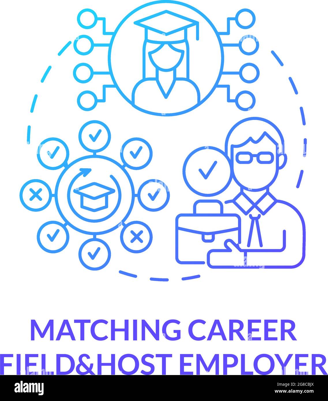 Education career matching hi-res stock photography and images - Alamy