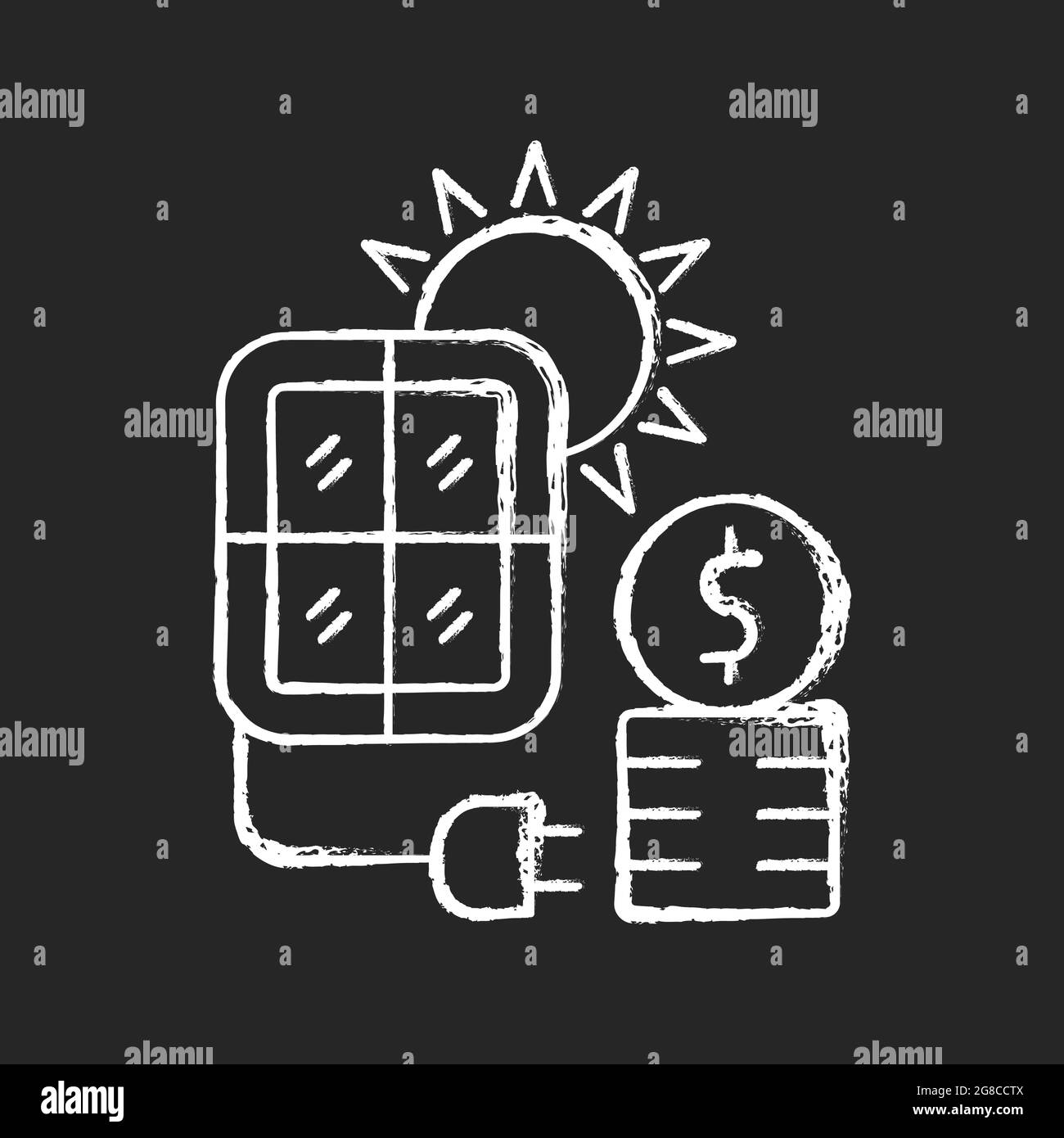 Solar pv module Black and White Stock Photos & Images - Alamy