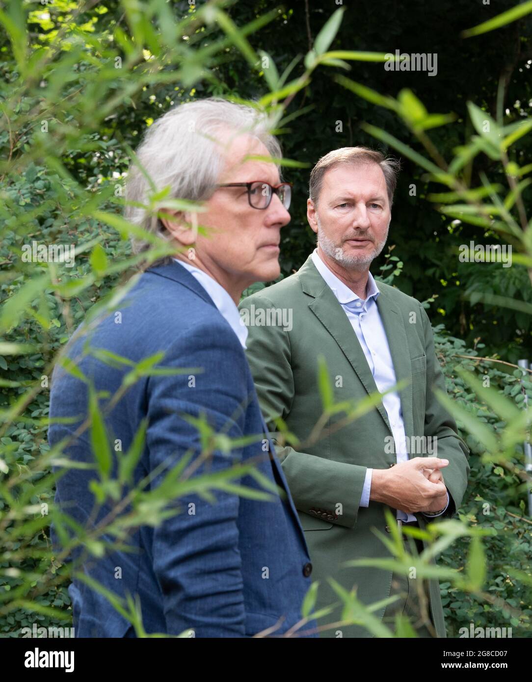 Berlin, Germany. 19th July, 2021. Zoo and zoo director Dr. Andreas ...