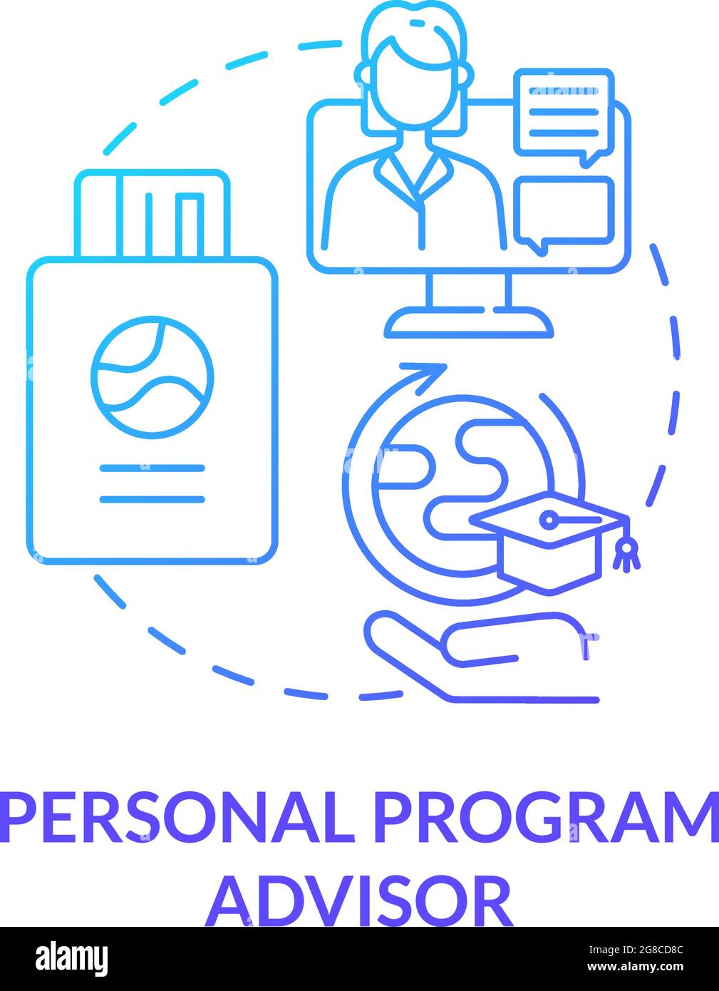 Career advisor student Stock Vector Images - Alamy