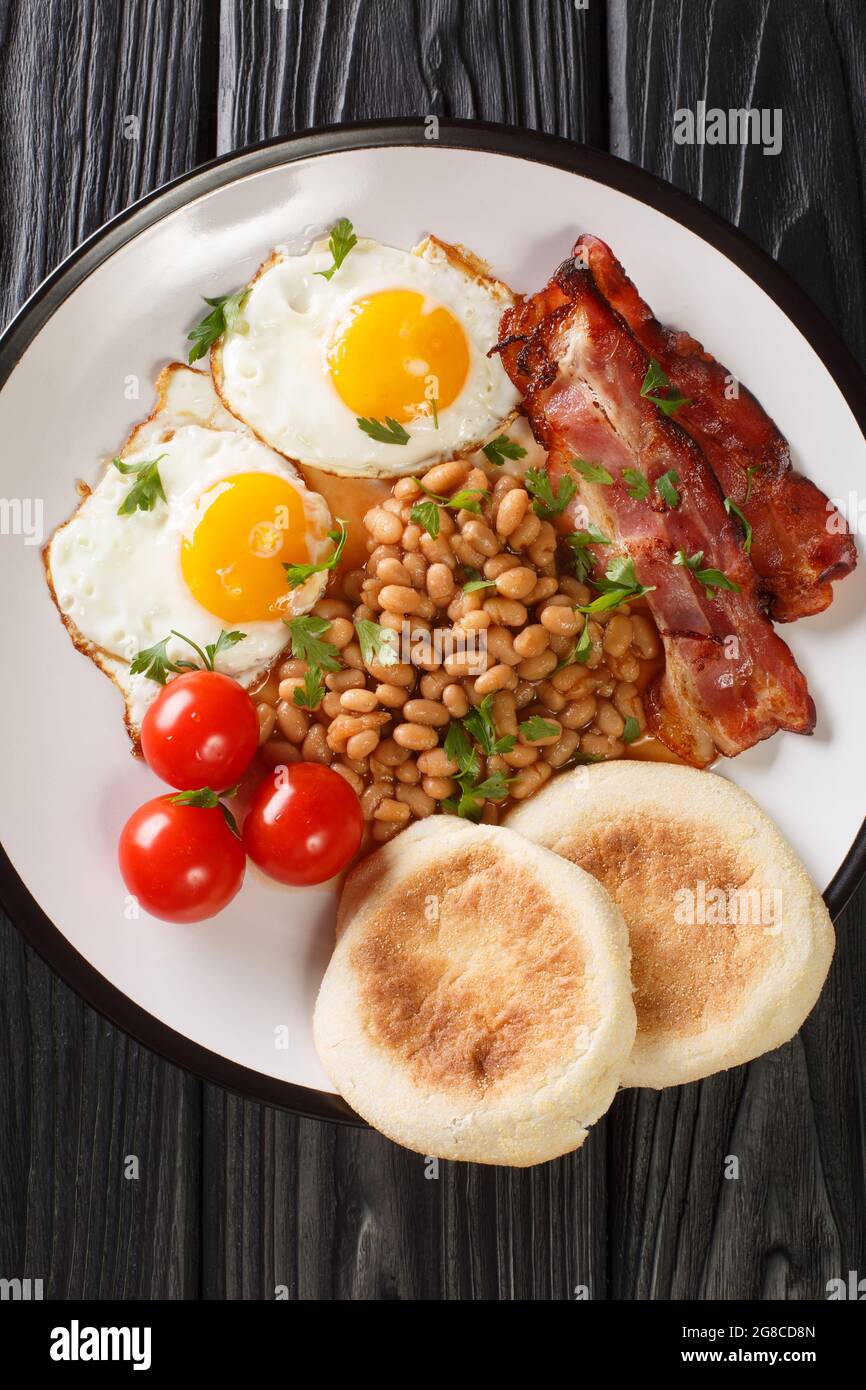 Full english breakfast menu hi-res stock photography and images - Alamy