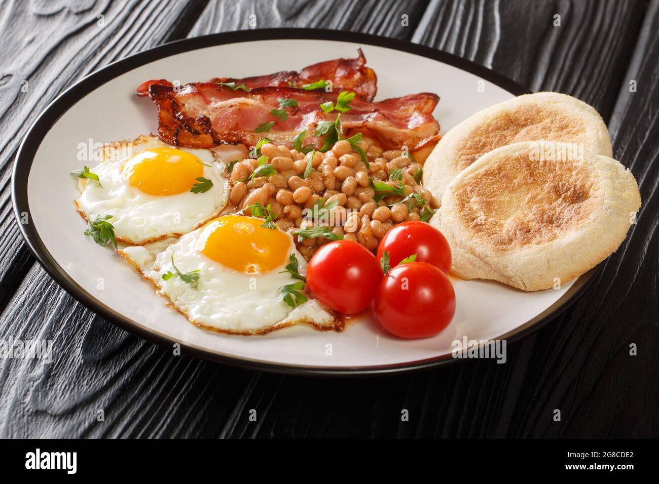 Full english breakfast menu hi-res stock photography and images - Alamy