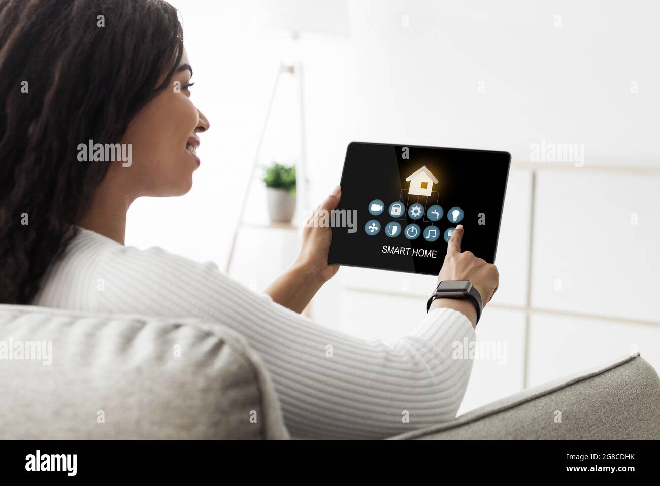 Intelligent home automation system hi-res stock photography and images ...