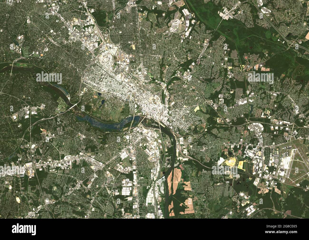 Richmond aerial hi-res stock photography and images - Alamy