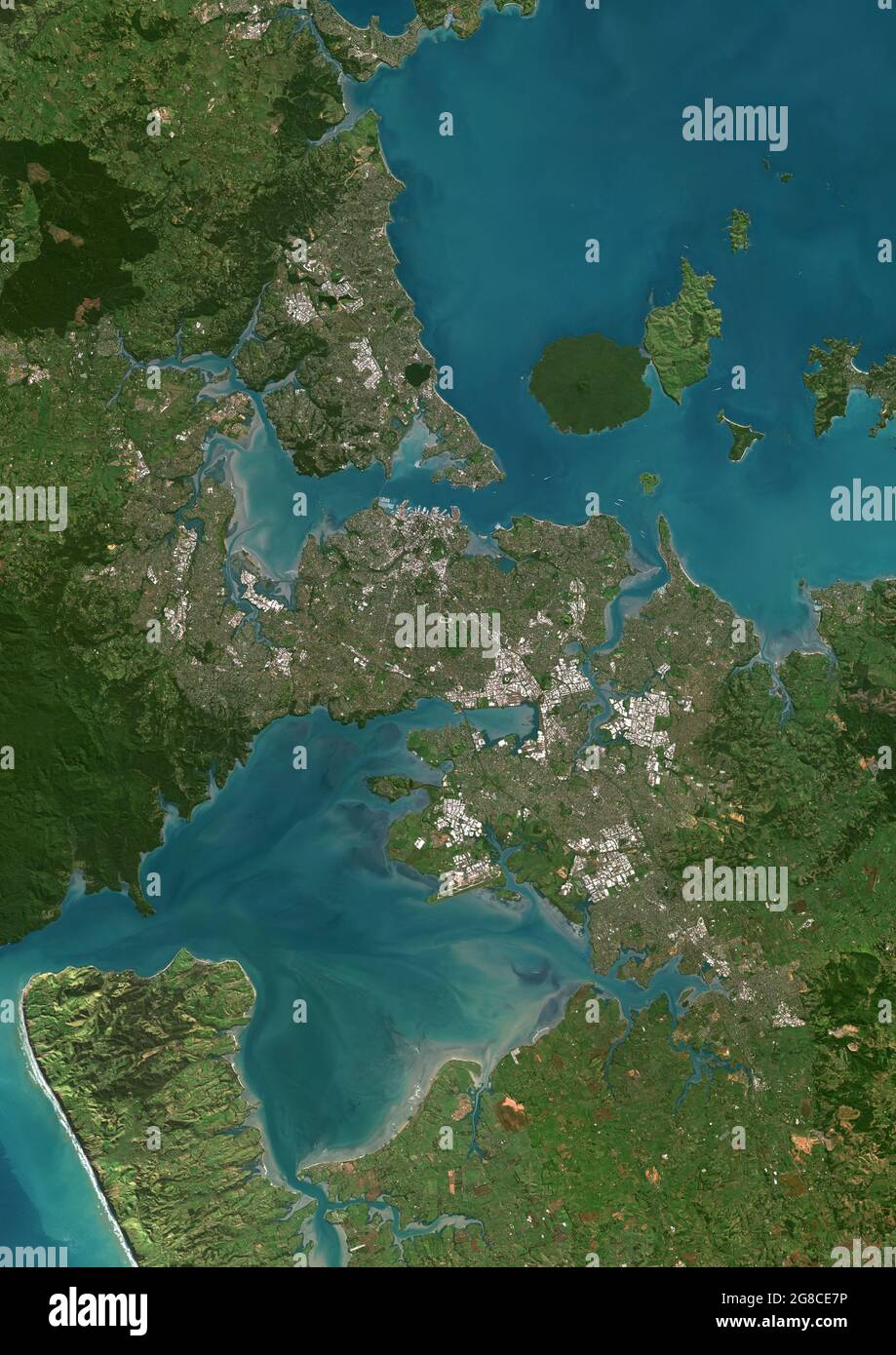 Auckland aerial hi-res stock photography and images - Alamy