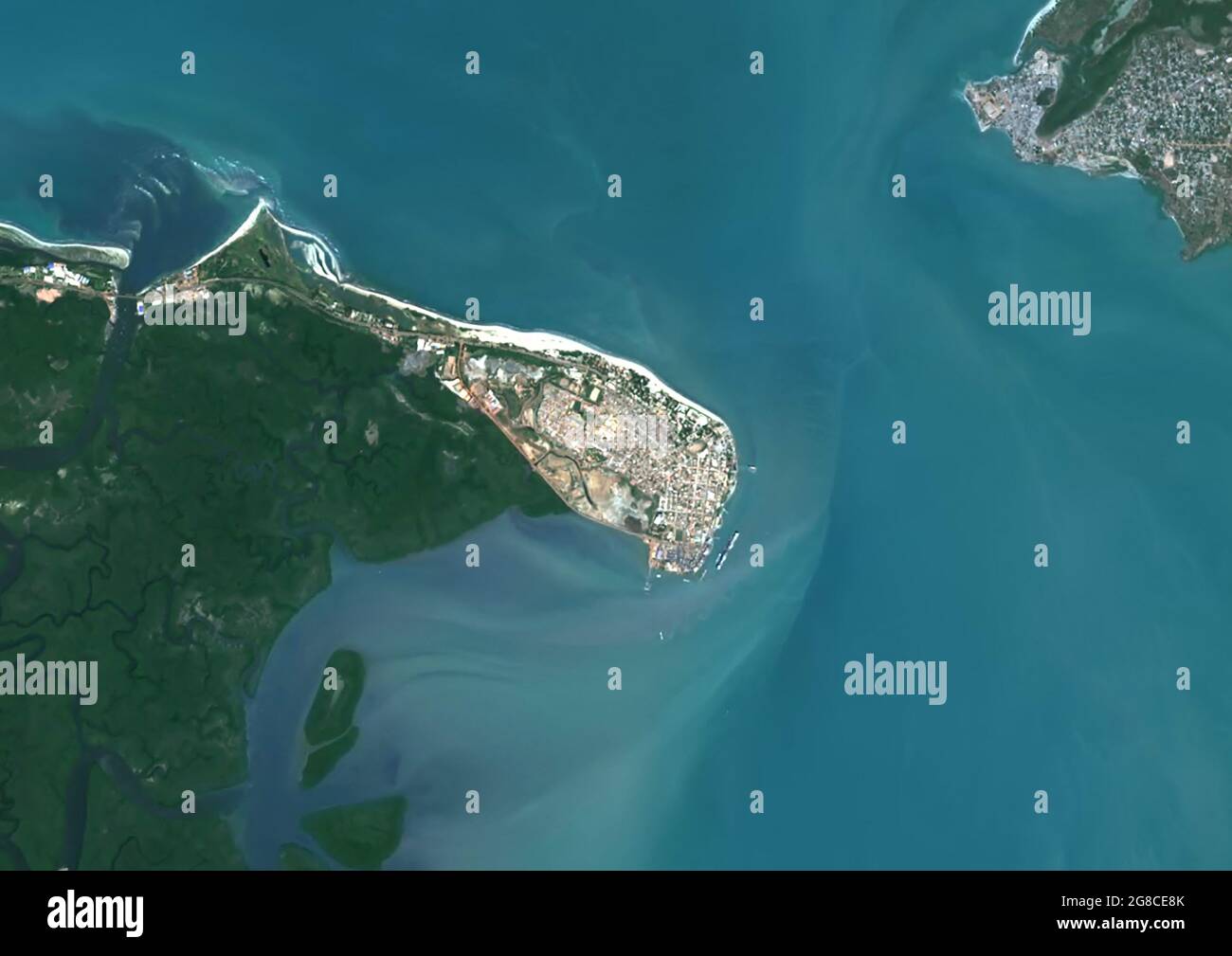 Banjul, Capital city of Gambia Stock Photo - Alamy