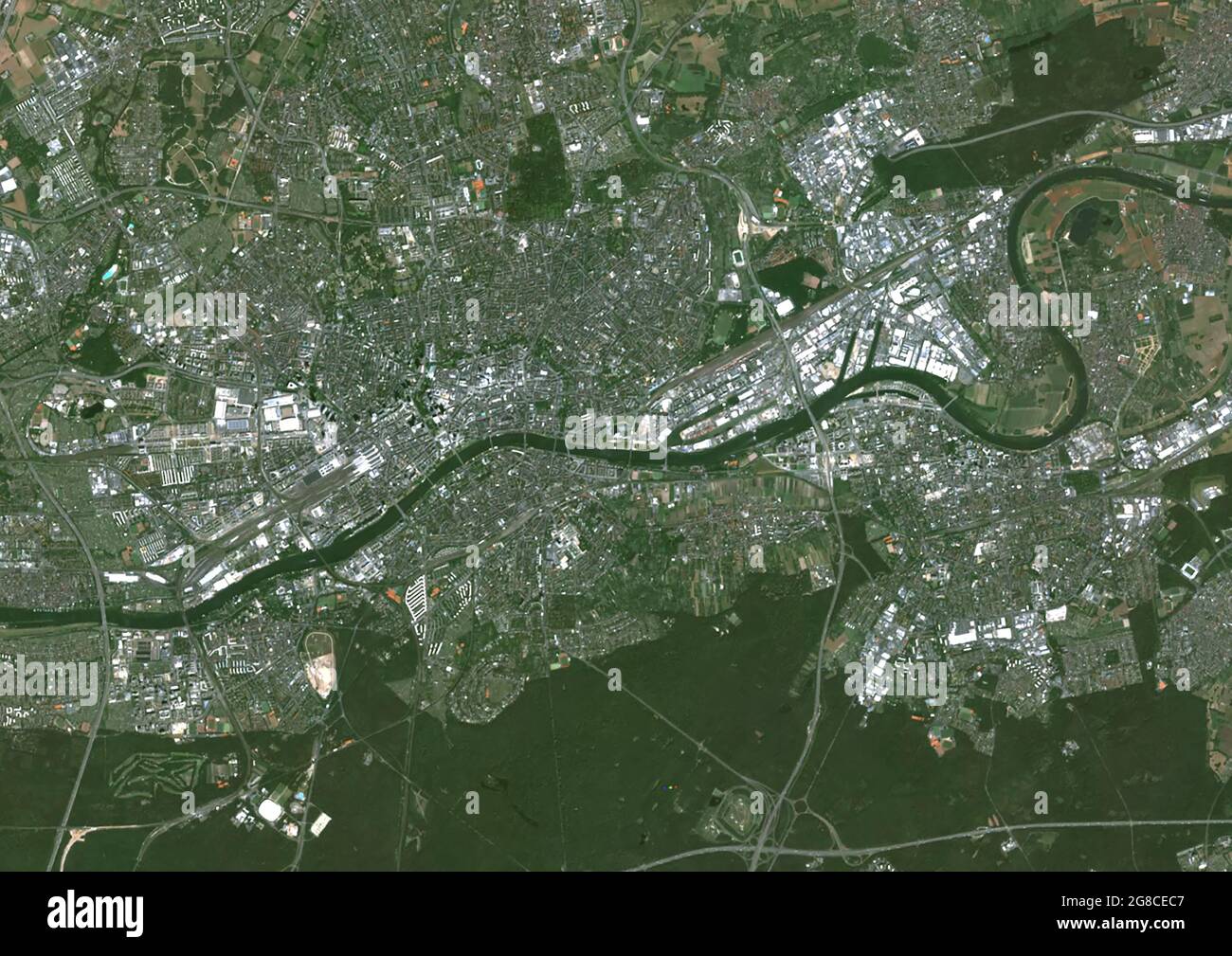 Aerial view of germany hi-res stock photography and images - Alamy