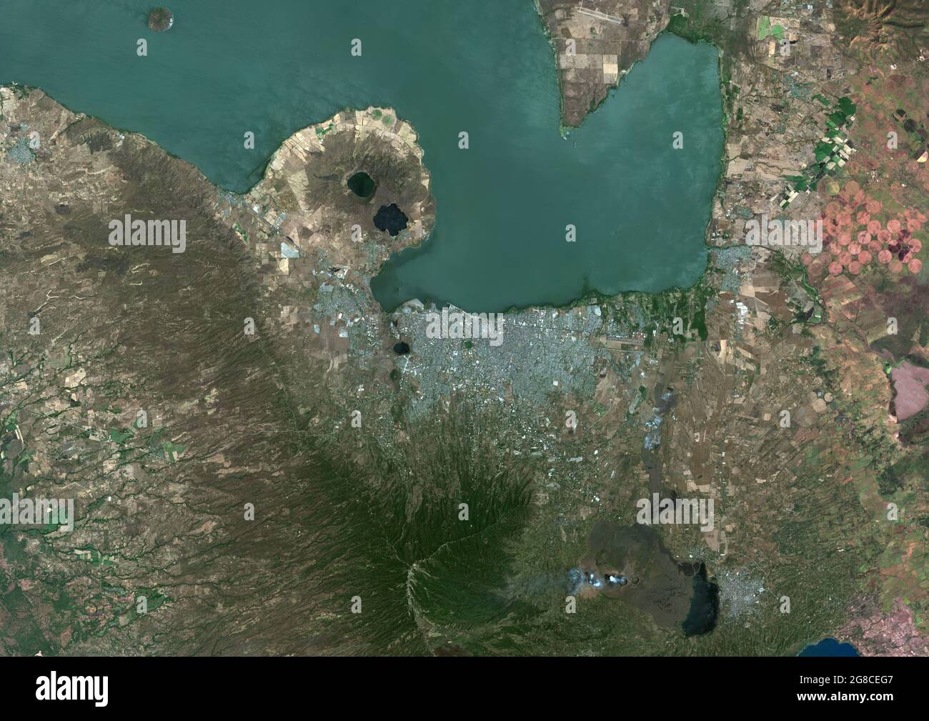 Managua, Capital city of Nicaragua Stock Photo - Alamy