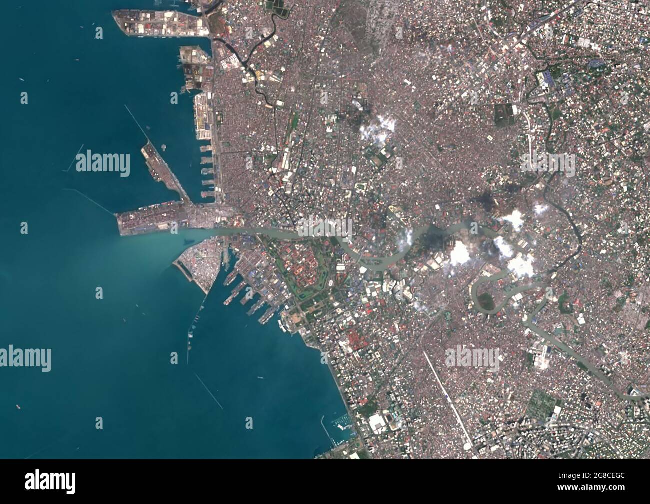 Manila, Capital city of the Philippines Stock Photo - Alamy