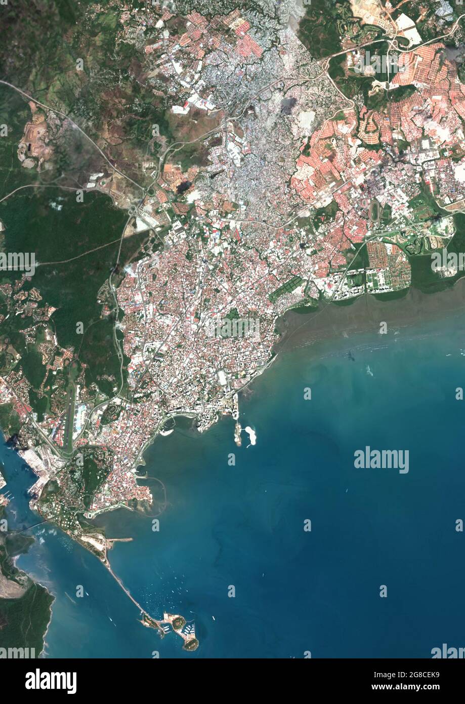 Panama City, Capital city of Panama Stock Photo - Alamy