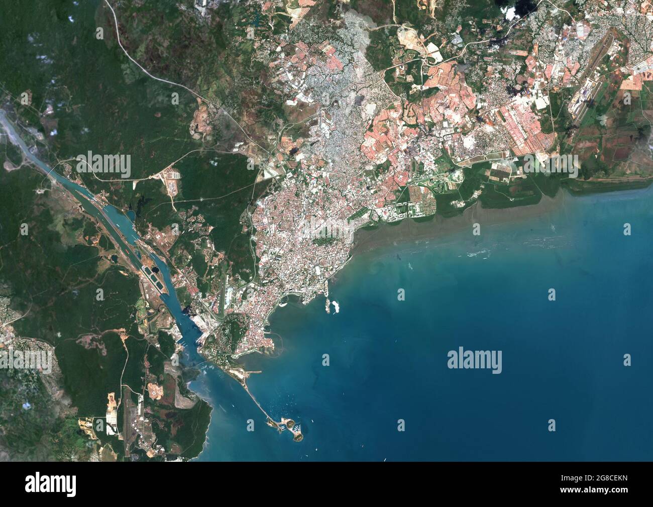 Panama City, Capital city of Panama Stock Photo - Alamy