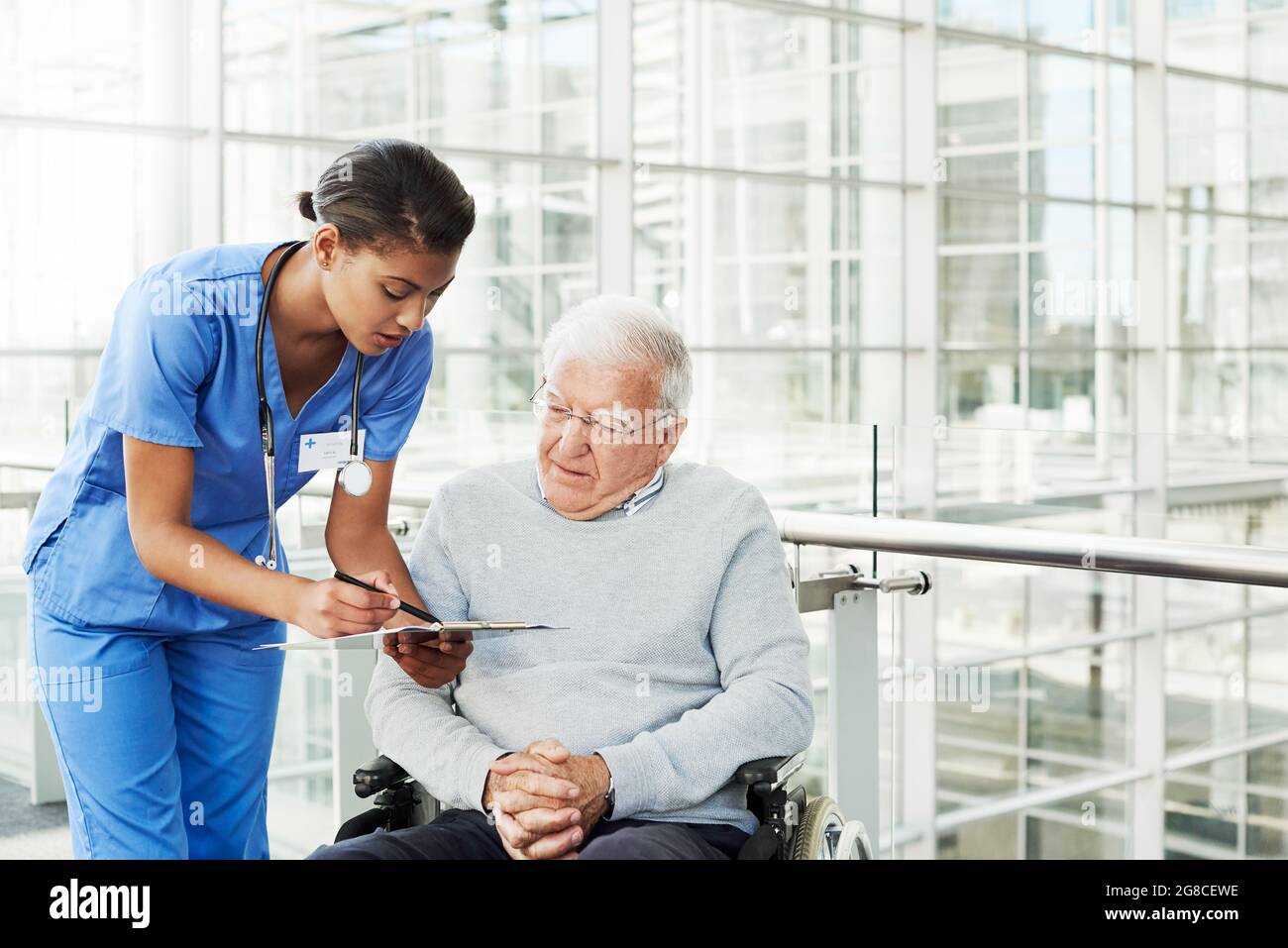 I will need you to sign this indemnity form Stock Photo - Alamy
