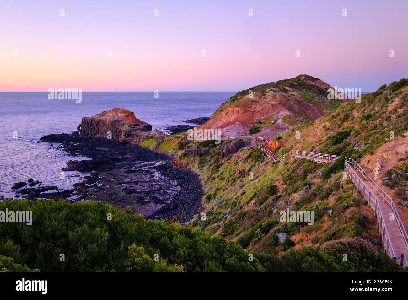 Cape Schanck Sunrise Stock Photo - Alamy