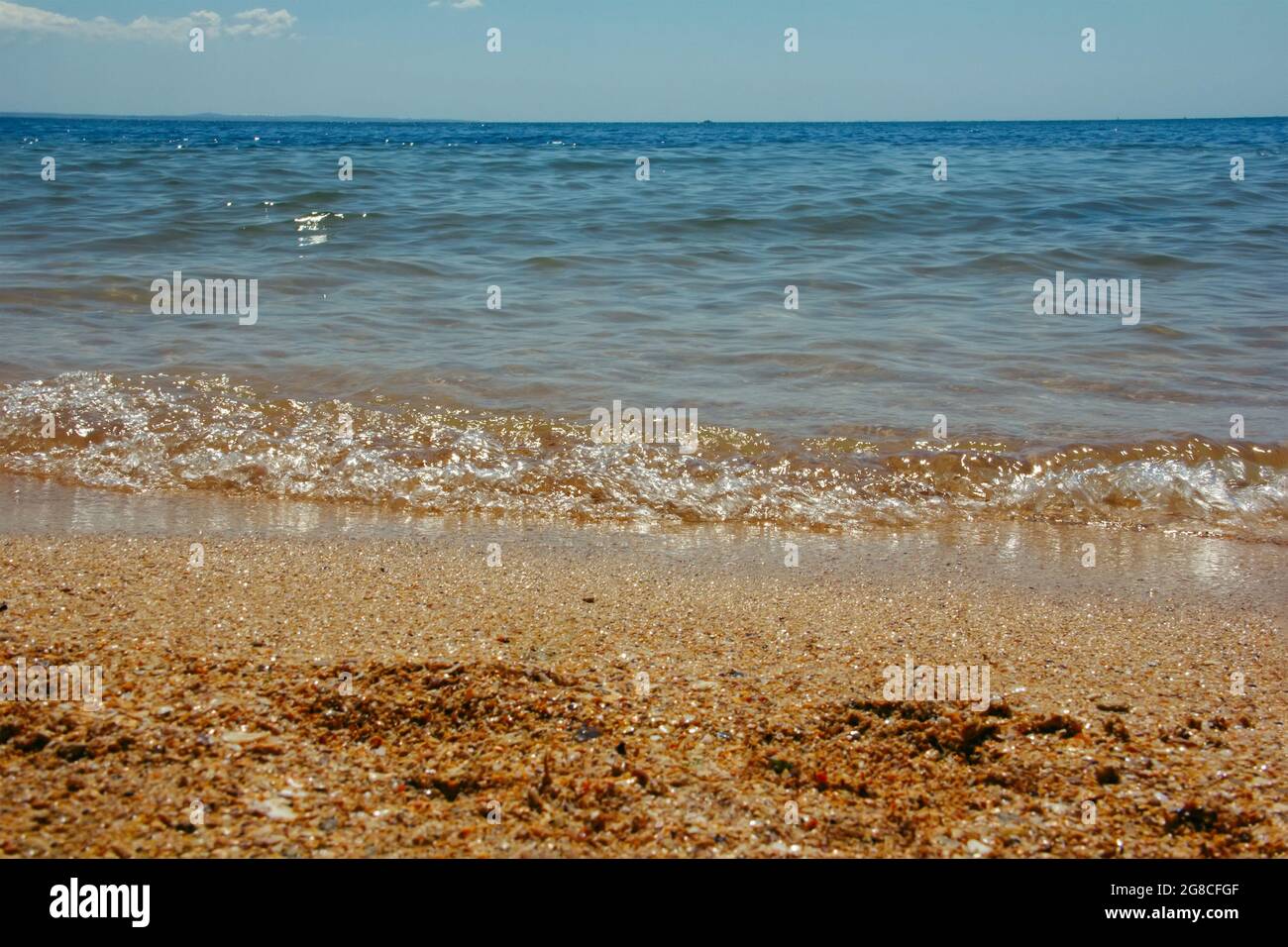 Bay soft waves lapping hi-res stock photography and images - Alamy