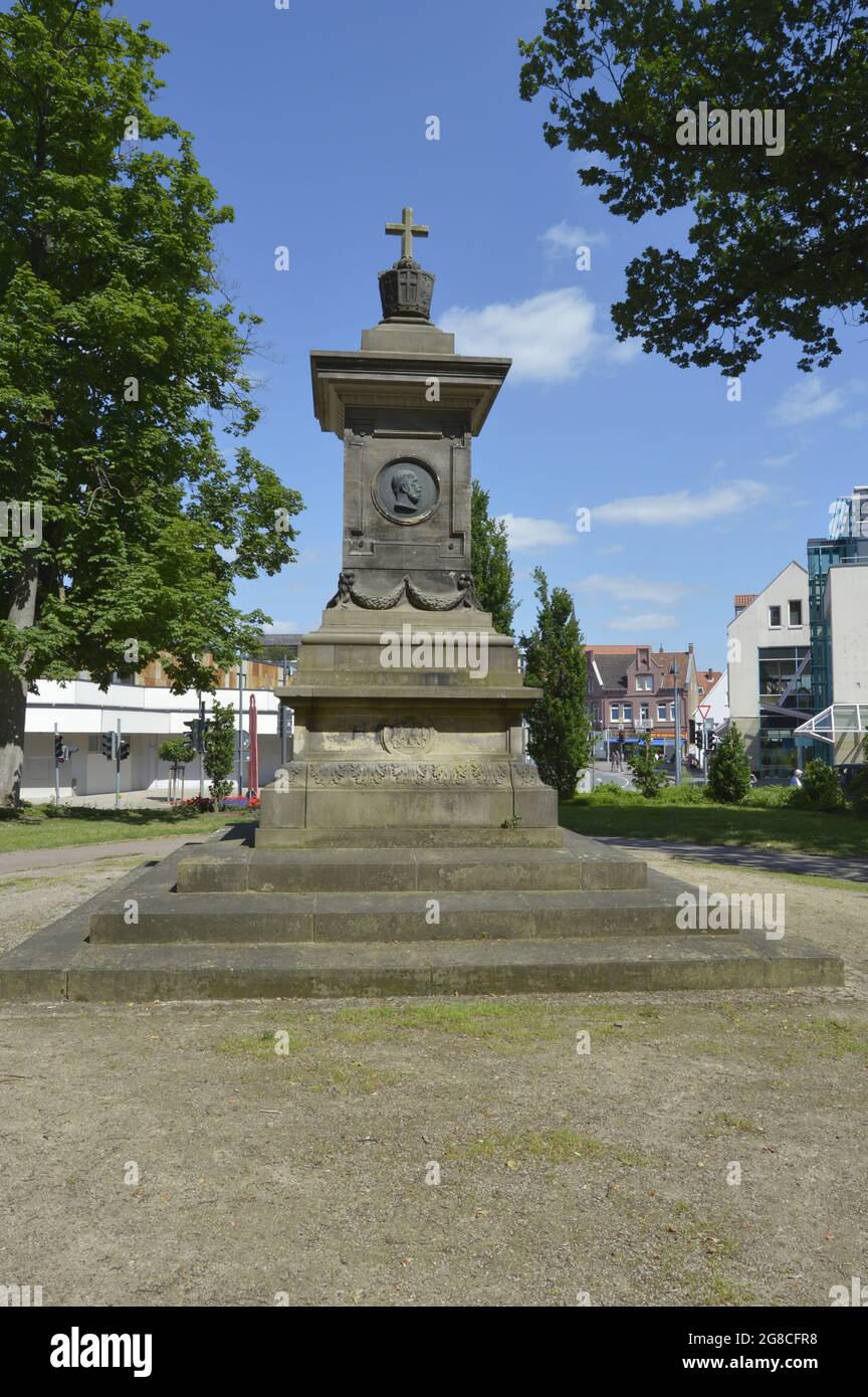 Monument in Rinteln Stock Photo - Alamy